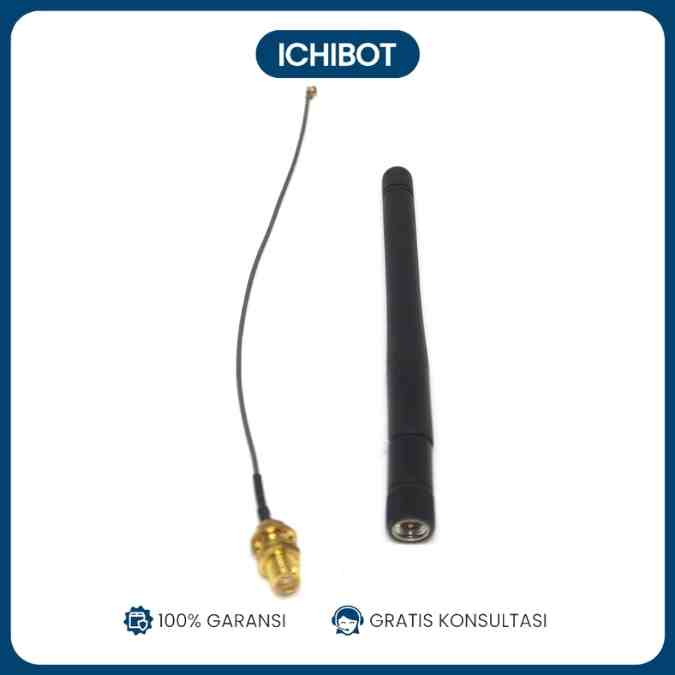 2.4G WIFI Antenna - IPEX to SMA Adapter - Ichibot Store