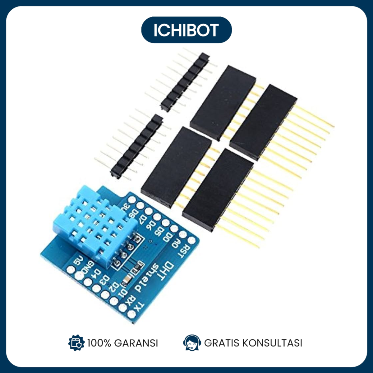 DHT Pro Shield for D1 mini DHT11 Singlebus Digital Temperature and ...