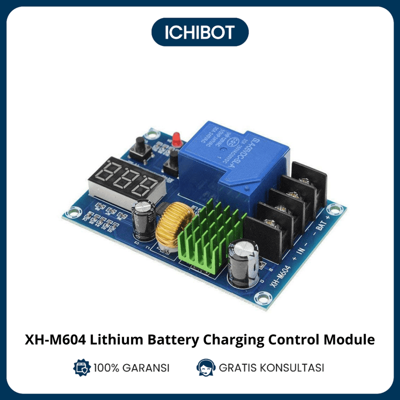 XH-M604 Lithium Battery Charging Control Module - Modul Pengendali dan Proteksi Pengisian ...
