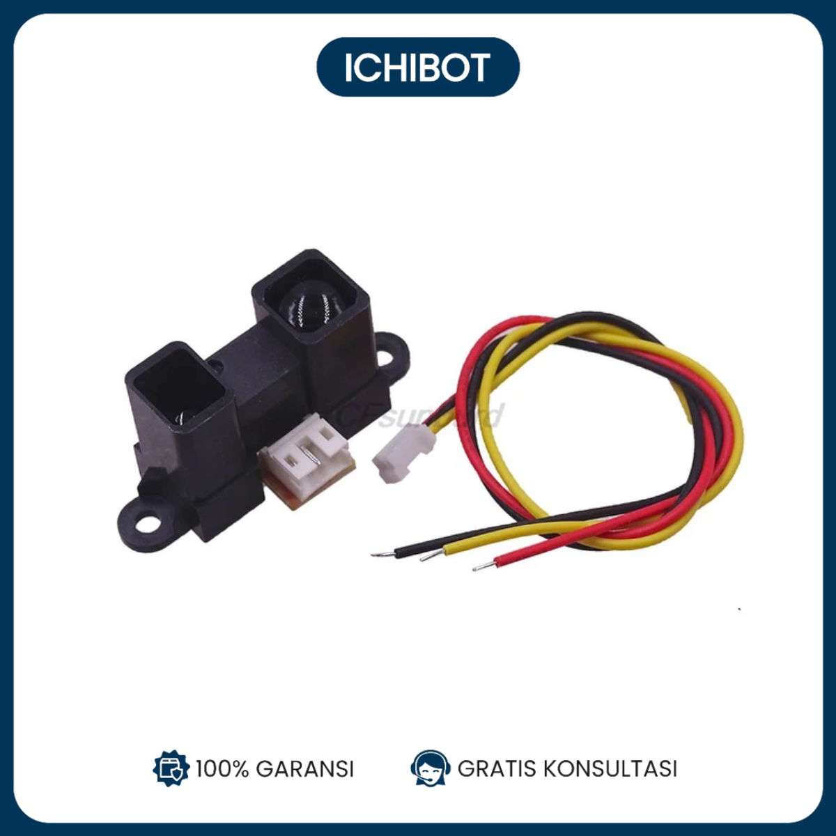 Sensor Jarak Infrared SHARP GP2Y0A02YK0F 2Y0A02 20-150cm - Ichibot Store